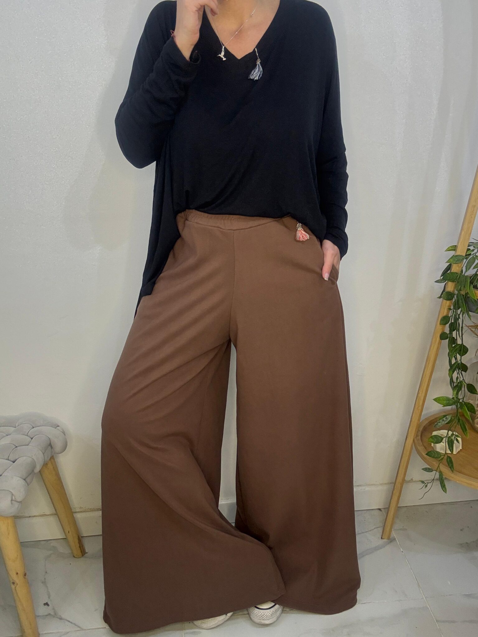 Panta Mapuche Chocolate - Complementos VS